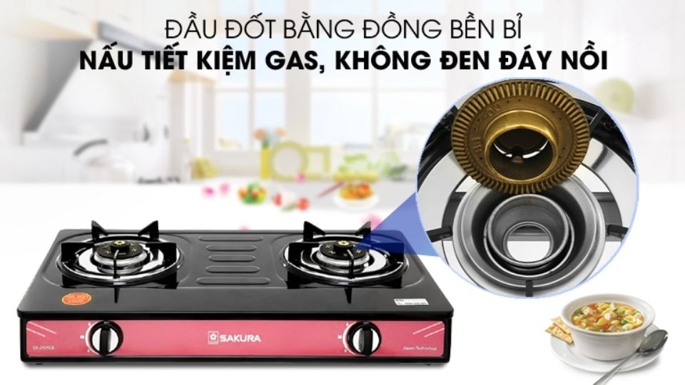 Khám phá danh sách top bếp ga Sakura tốt nhất và chất lượng nhất