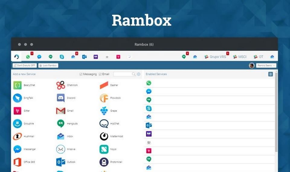 Tải Rambox – Phần mềm quản lý tin nhắn đa kênh đơn giản