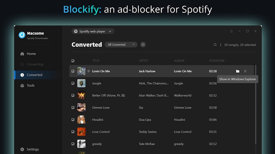 Ứng dụng Spotx: Trải nghiệm Spotify không còn quảng cáo miễn phí