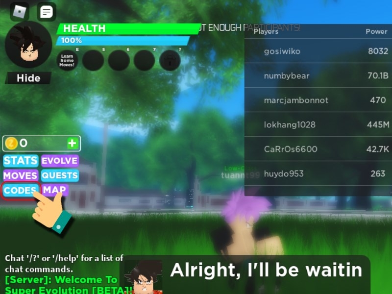 Code Super Evolution update mới nhất tháng 12/2025: Nhận quà giá trị