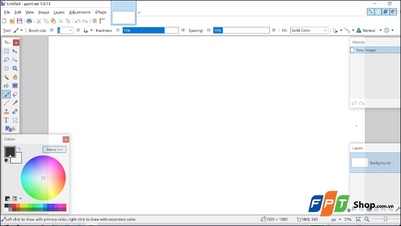 Tải Paint.NET miễn phí: Biến hóa hình ảnh vô cùng đơn giản