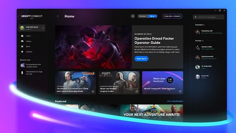 Ubisoft Connect: Chìa khóa mở ra thế giới game đa dạng và hấp dẫn