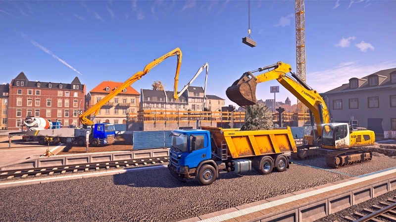 Construction Simulator: Hành trình trở thành ông trùm xây dựng!