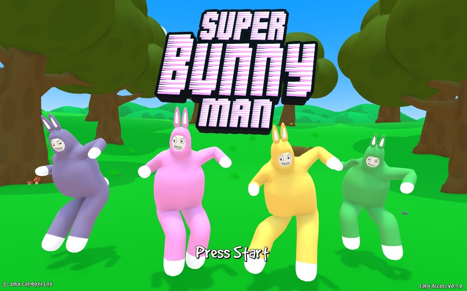Super Bunny Man - tựa game platformer vui nhộn cho hội bạn thân