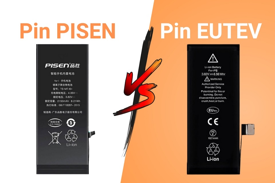 Pin EU - lựa chọn hàng đầu cho việc thay thế pin iPhone của bạn?