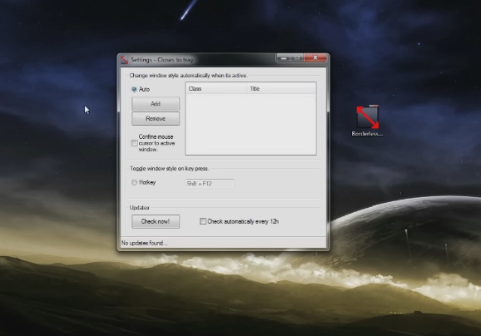 Borderless Gaming - Ứng dụng hỗ trợ, nâng cao hiệu năng chơi game
