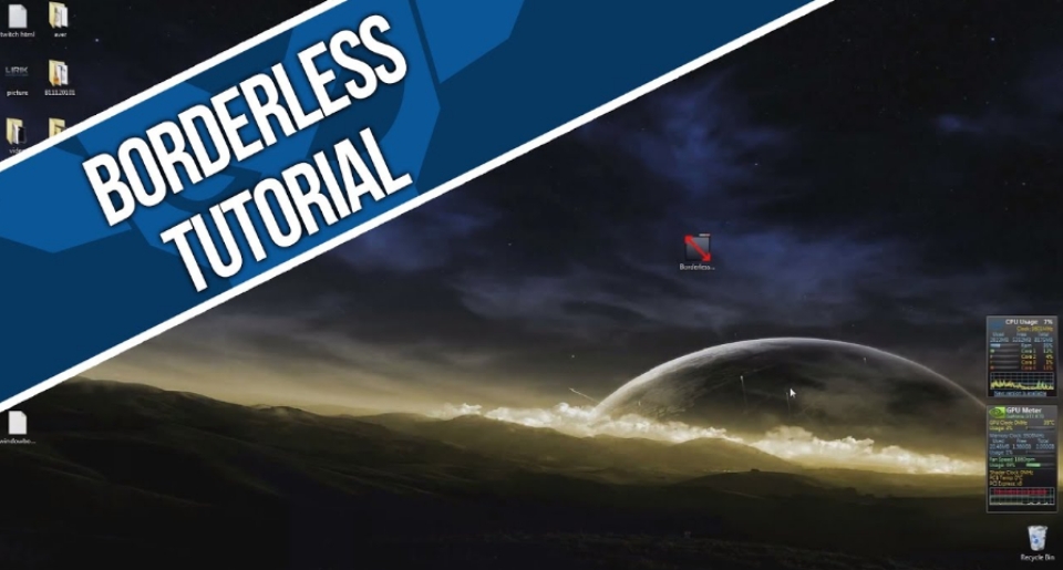 Borderless Gaming - Ứng dụng hỗ trợ, nâng cao hiệu năng chơi game
