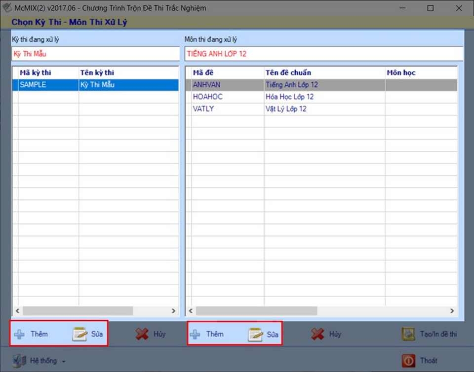 Cách ứng dụng McMIX trong việc khởi tạo đề thi trắc nghiệm