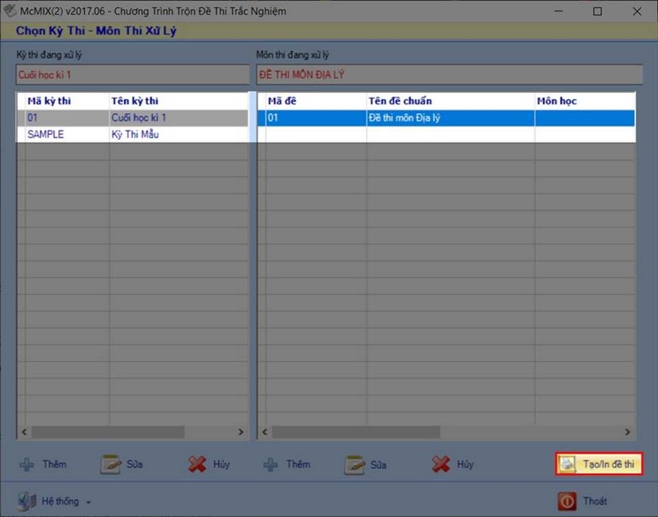 Cách ứng dụng McMIX trong việc khởi tạo đề thi trắc nghiệm