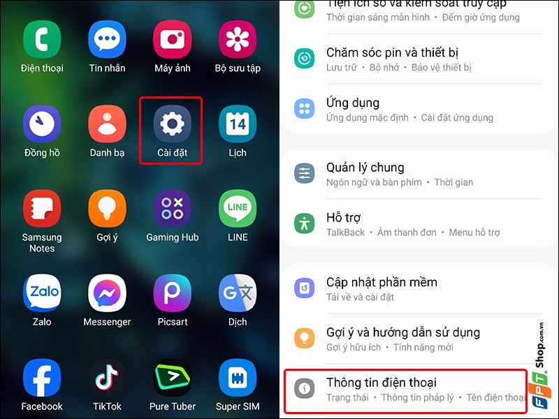 Cách tắt USB trên điện thoại Samsung chỉ vào bước đơn giản