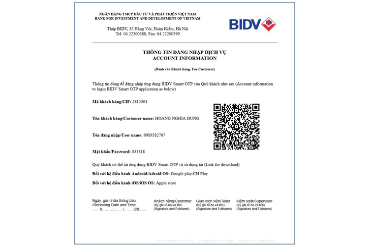 BIDV Smart OTP là gì? Cách đăng nhập và sử dụng BIDV Smart OTP