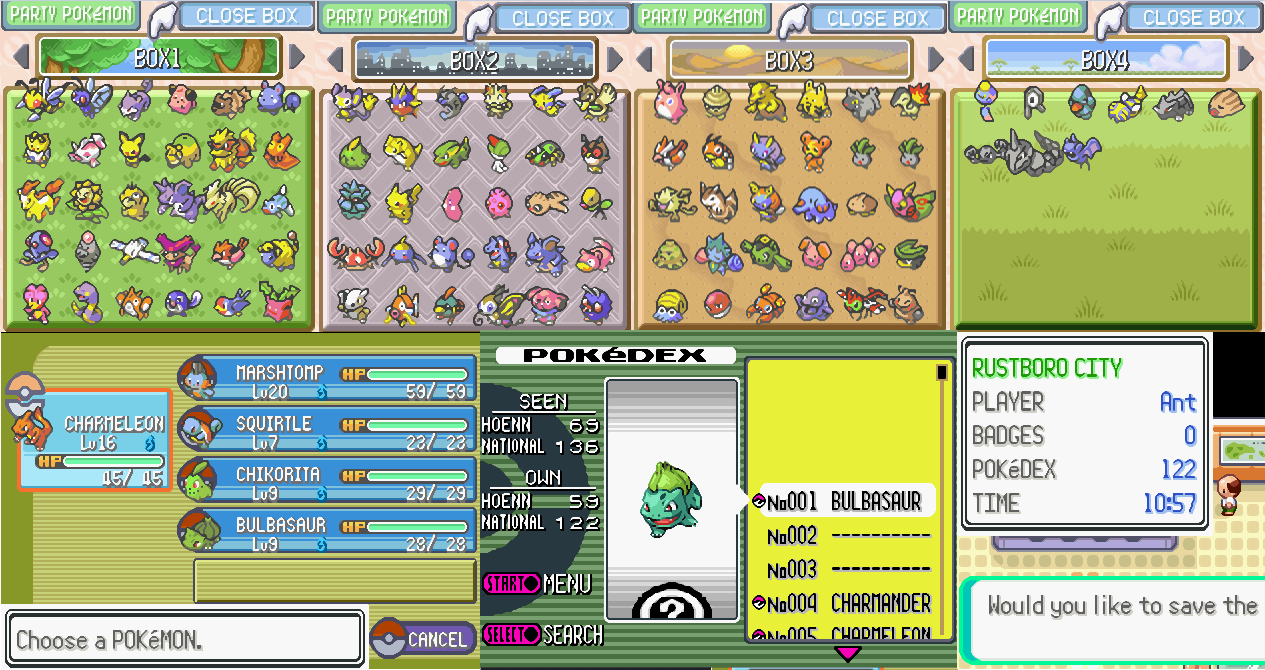 Pokemon Emerald - tựa game được sản xuất riêng cho “máy thủ" GBA