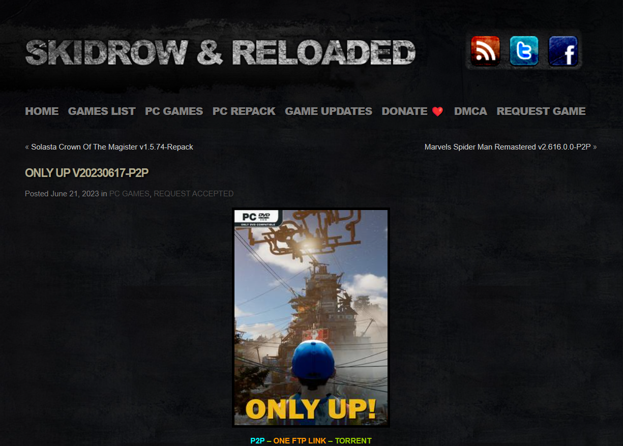 Cách tải và chơi game Only Up! - huyền thoại làng stream năm 2023