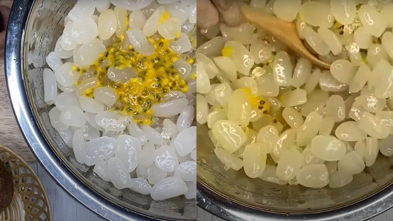 Mách bạn cách làm hạt đác rim chanh dây dẻo ngon, lạ miệng