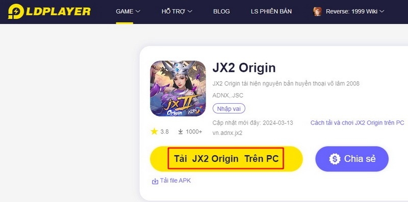 JX2 Origin: Tựa game được kỳ vọng sẽ "hồi sinh" làng game Việt