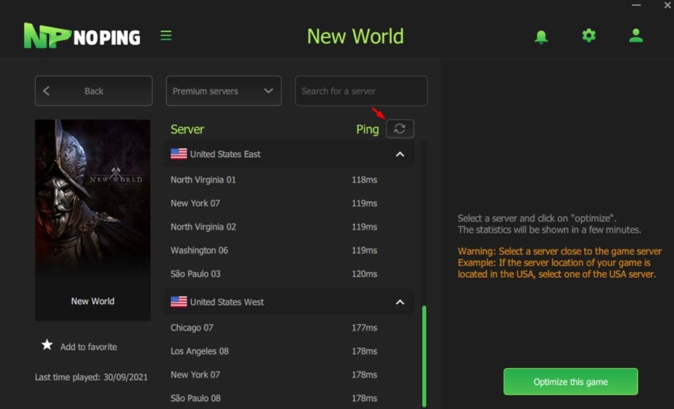 Khám phá NoPing: Phần mềm giúp giảm độ trễ khi chơi game online