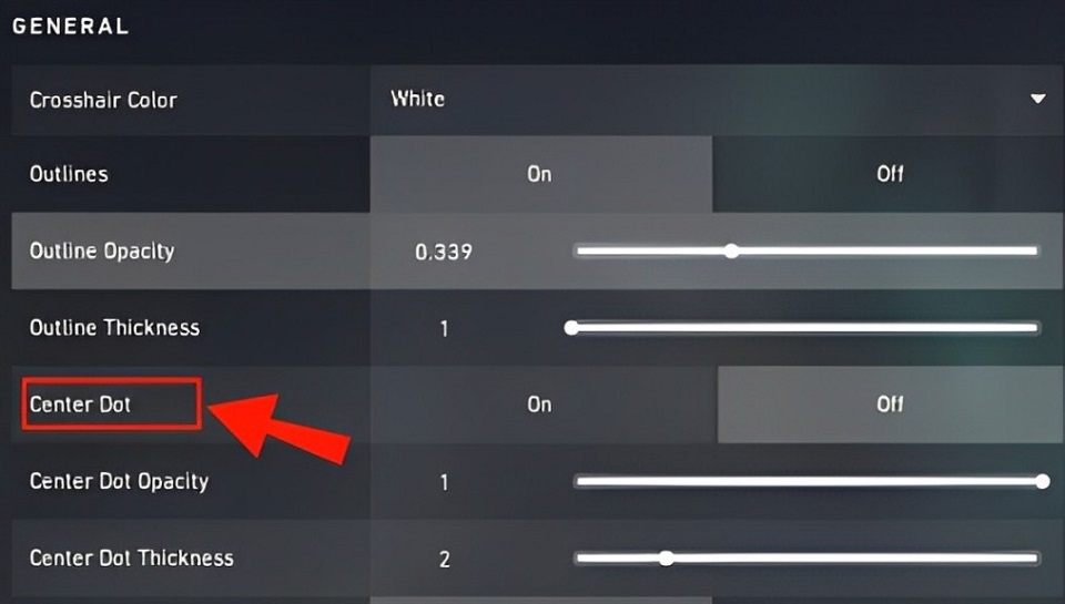 Hướng dẫn cách điều chỉnh Crosshair Valorant cực chuẩn