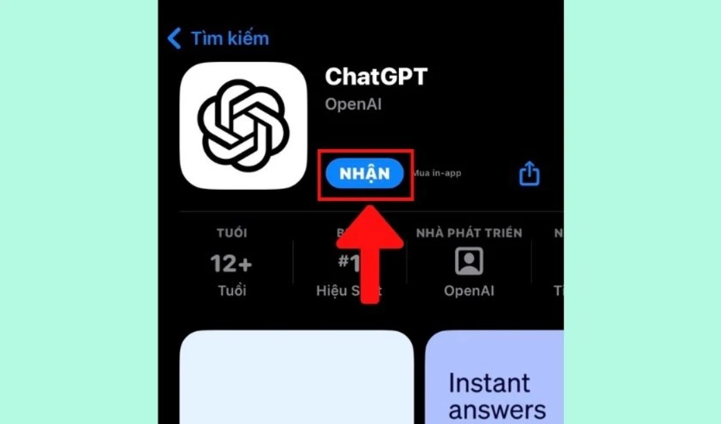 Cách tải Chat GPT trên iPhone siêu đơn giản, thao tác nhanh chóng
