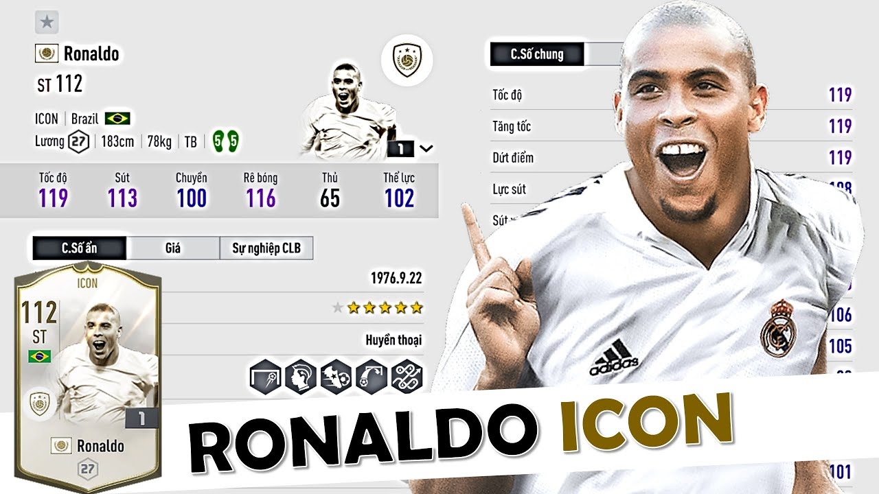 Danh sách cầu thủ của đội hình Real Madrid FO4 đầy đủ