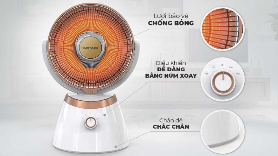 Quạt sưởi Carbon là giải pháp sưởi ấm hiệu quả, tiết kiệm điện