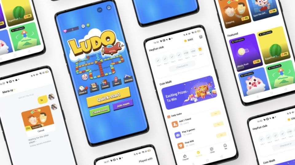 HeyFun - Trải nghiệm kho tàng game miễn phí và cực kỳ đa dạng