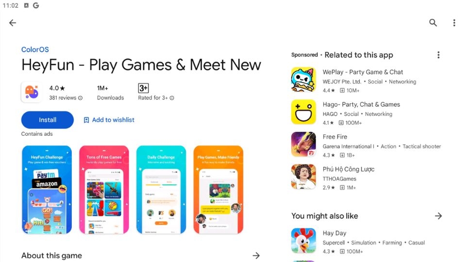 HeyFun - Trải nghiệm kho tàng game miễn phí và cực kỳ đa dạng