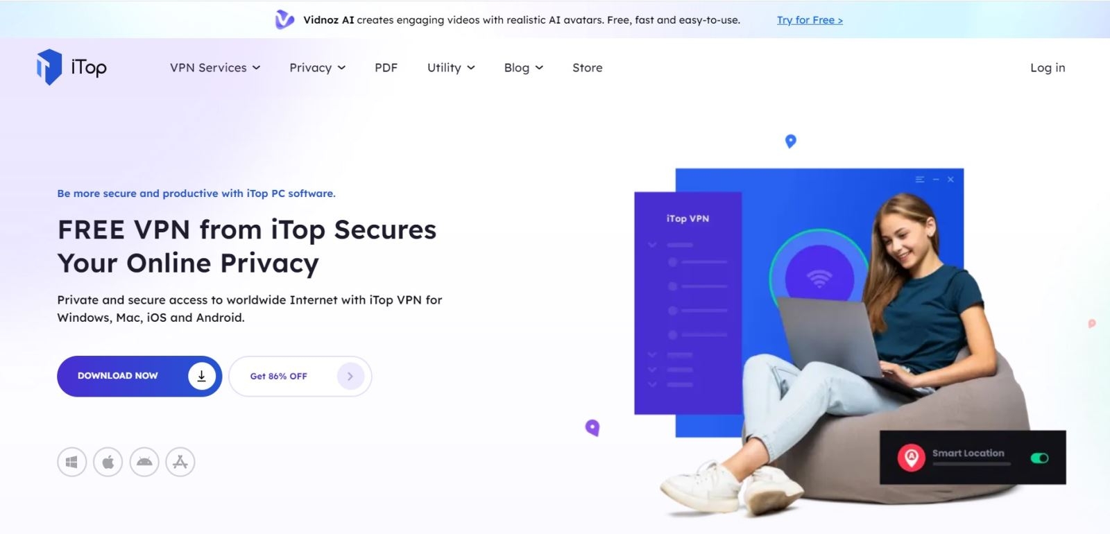 iTop VPN là gì? Hướng dẫn cách cài đặt và sử dụng iTop VPN