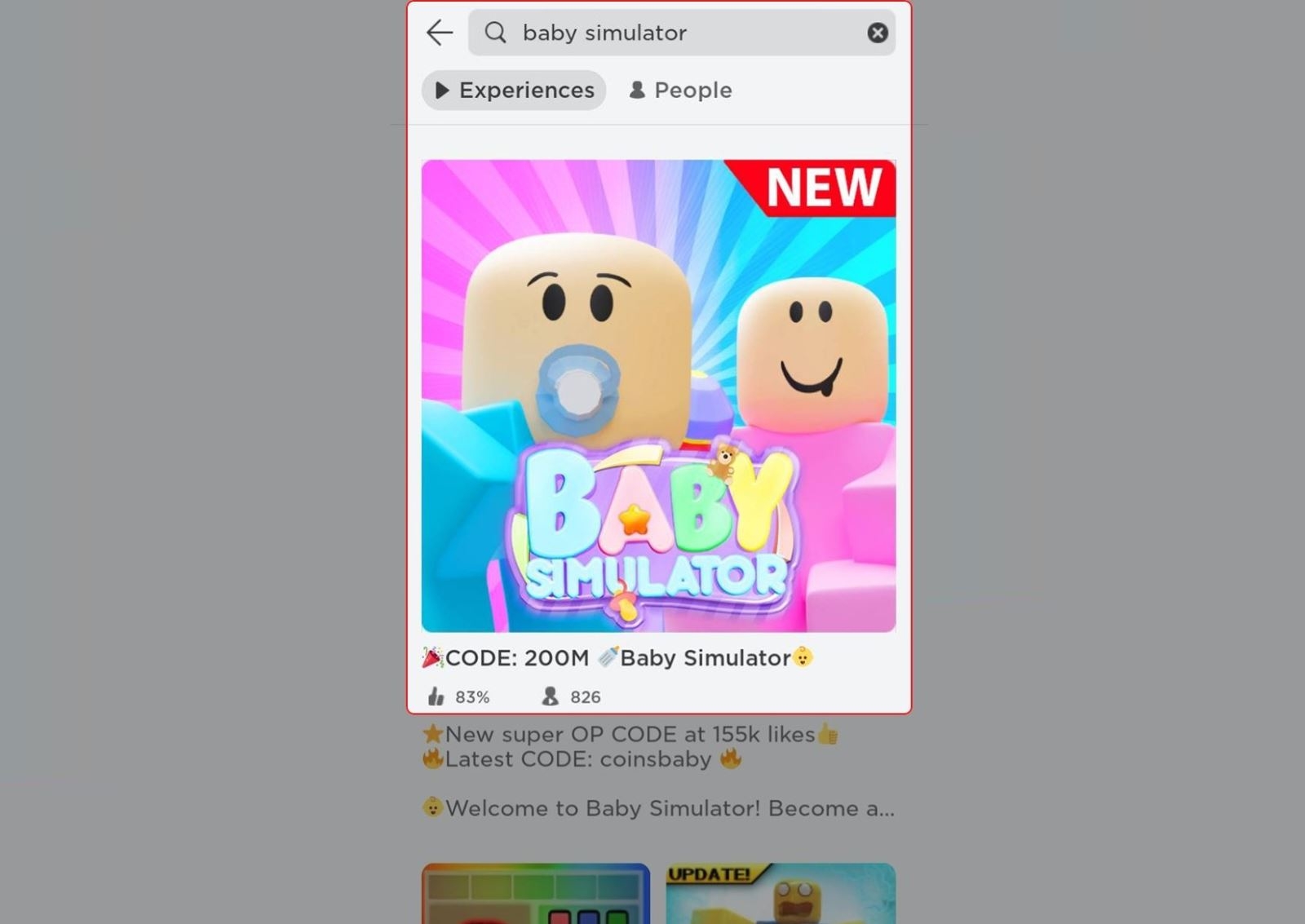 Tổng hợp code Baby Simulator mới nhất 2025 và cách nhập nhanh chóng