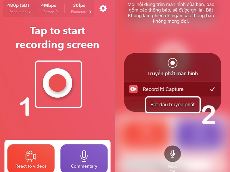 Cách quay màn hình iPhone 12, 12 Pro, 12 Pro Max đơn giản