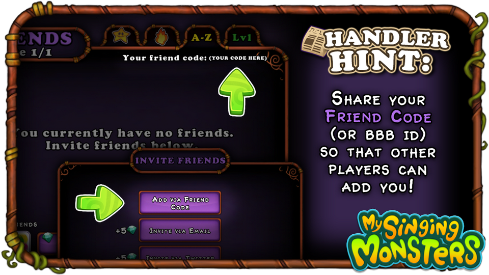 Code My Singing Monsters tháng 04/2026 nhận nhiều phần quà hấp dẫn
