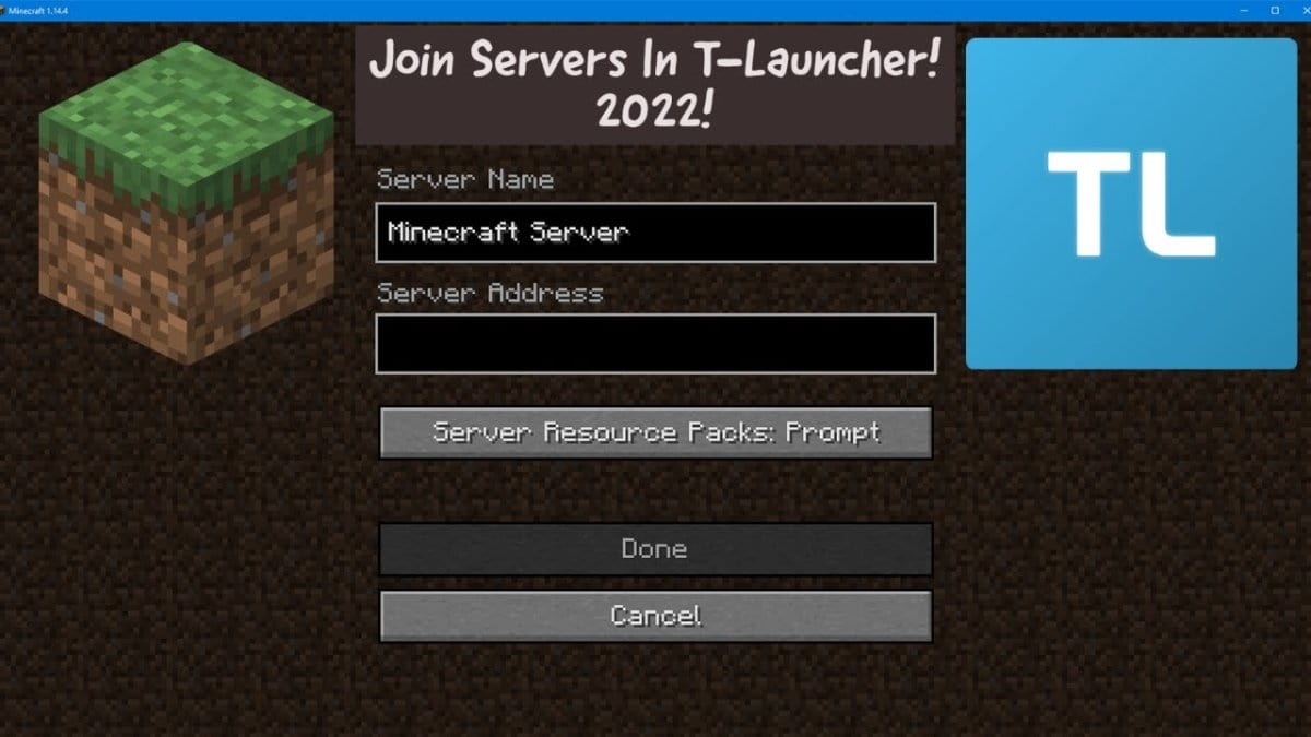 Hướng dẫn cách tải Minecraft TLauncher nhanh chóng và đơn giản
