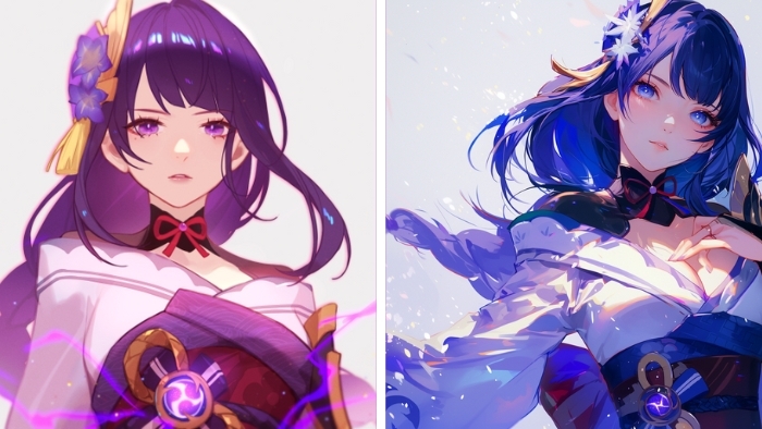 Tổng hợp bộ ảnh Raiden Shogun chất lượng sắc nét đẹp nhất