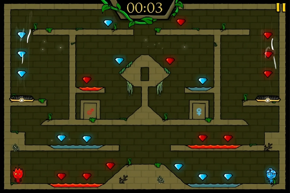 Lửa và Nước - Bí quyết chơi game đơn giản, dễ giành chiến thắng