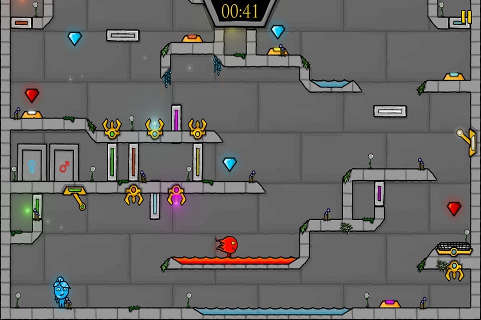 Lửa và Nước - Bí quyết chơi game đơn giản, dễ giành chiến thắng