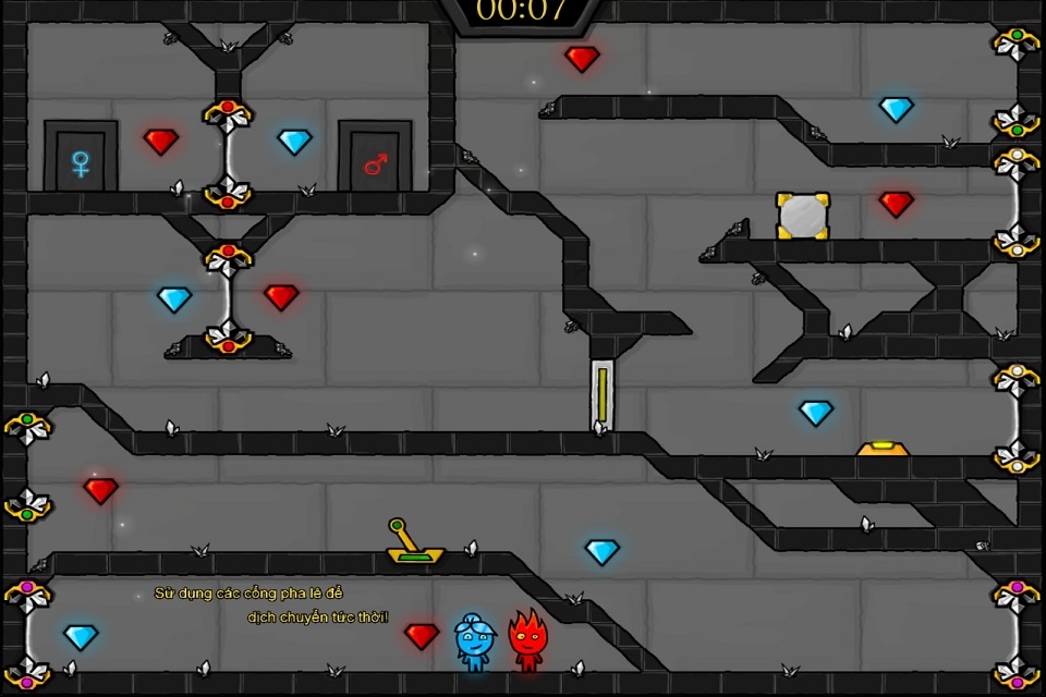 Lửa và Nước - Bí quyết chơi game đơn giản, dễ giành chiến thắng