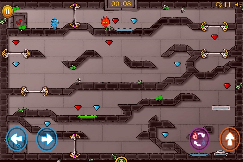 Lửa và Nước - Bí quyết chơi game đơn giản, dễ giành chiến thắng