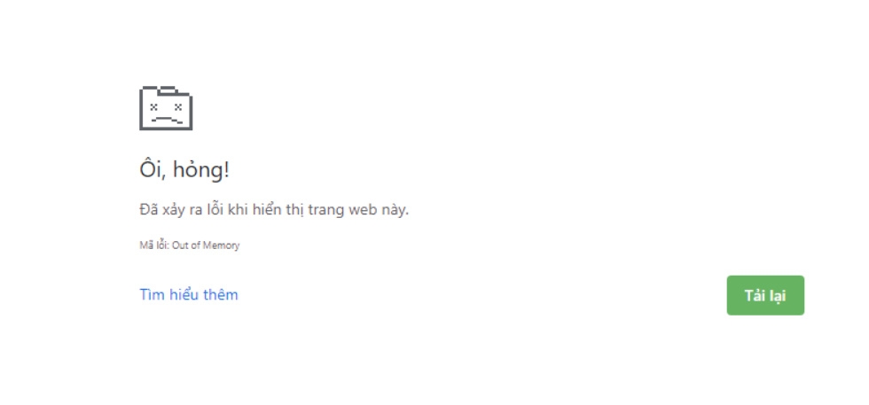 Lỗi out of memory là gì và cách khắc phục lỗi trên máy tính