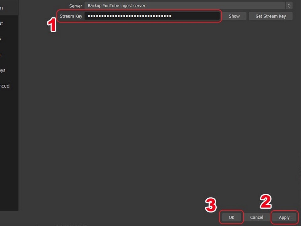 Cách dùng Youtube OBS Live Stream phát trực tiếp trên máy tính