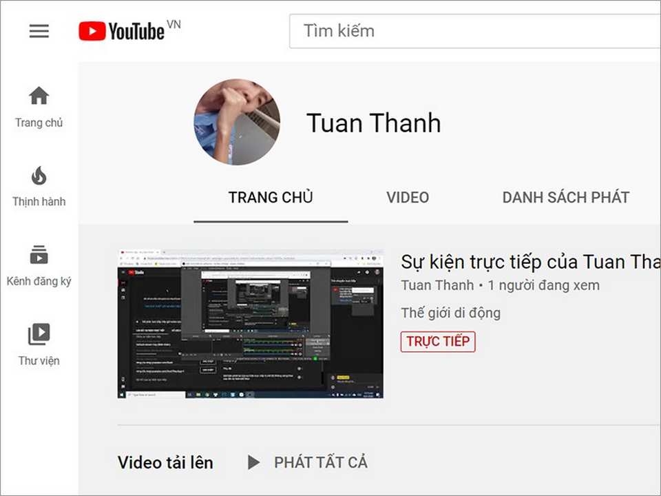 Cách dùng Youtube OBS Live Stream phát trực tiếp trên máy tính