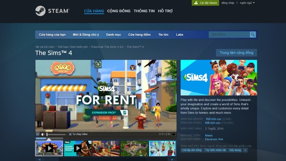 The Sims 4: Tổng quan và hướng dẫn chi tiết cách tải, cài đặt