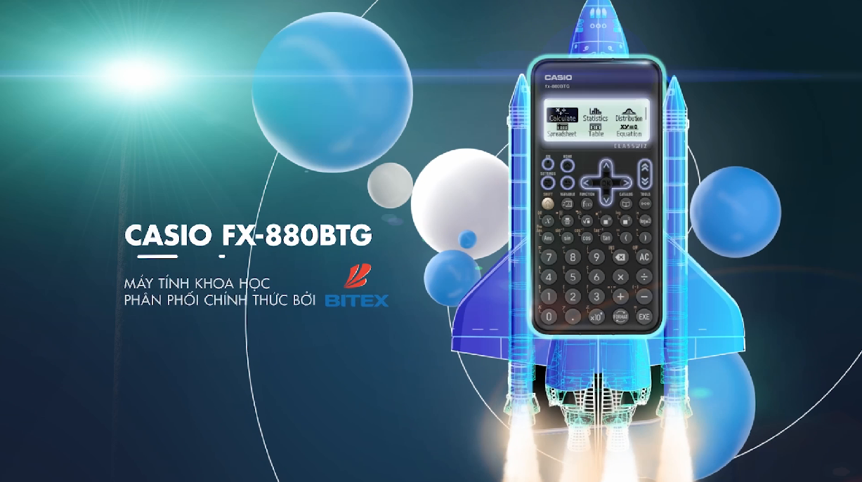 Cách bấm dấu bằng trên máy tính Casio 880 kèm nhiều mẹo hay khác