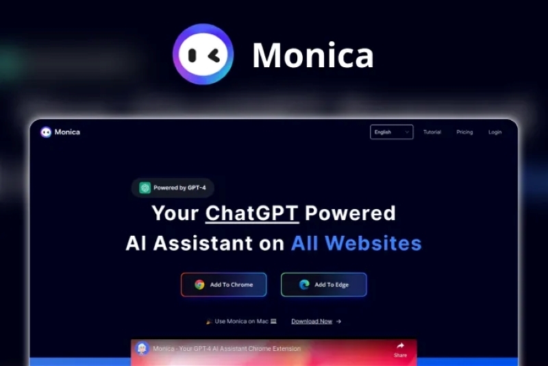 Tìm hiểu Monica AI: Trợ lý AI đa-zi-năng, hỗ trợ đa dạng nhu cầu