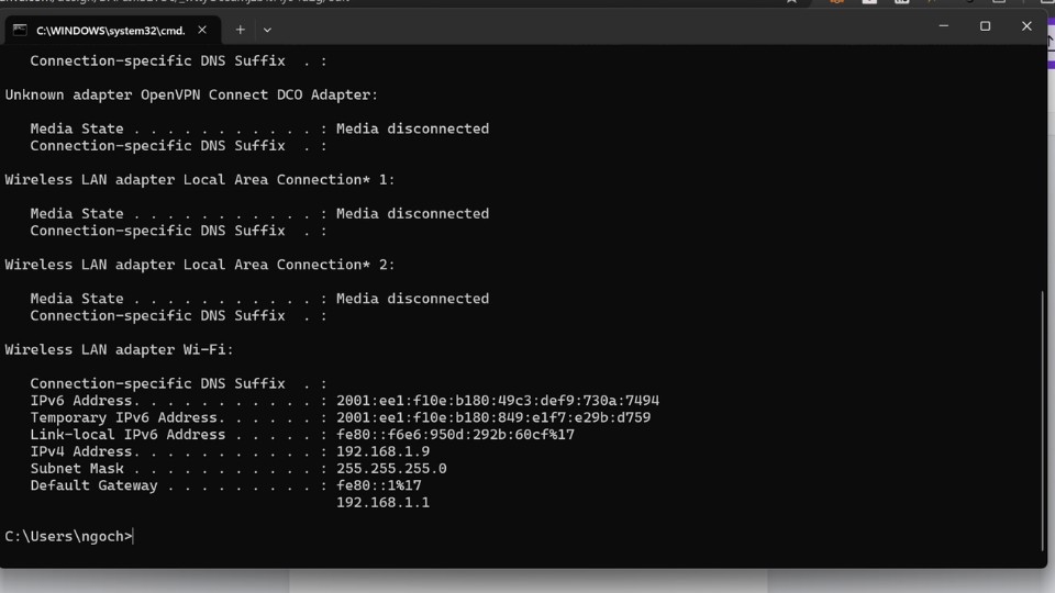Tổng hợp các lệnh CMD thú vị và hữu ích trên máy tính Window 10