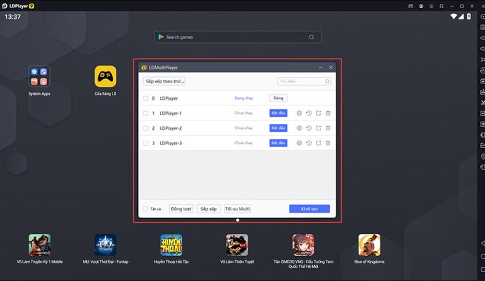 LDPlayer: Phần mềm giả lập Android nhẹ nhưng đầy đủ tính năng