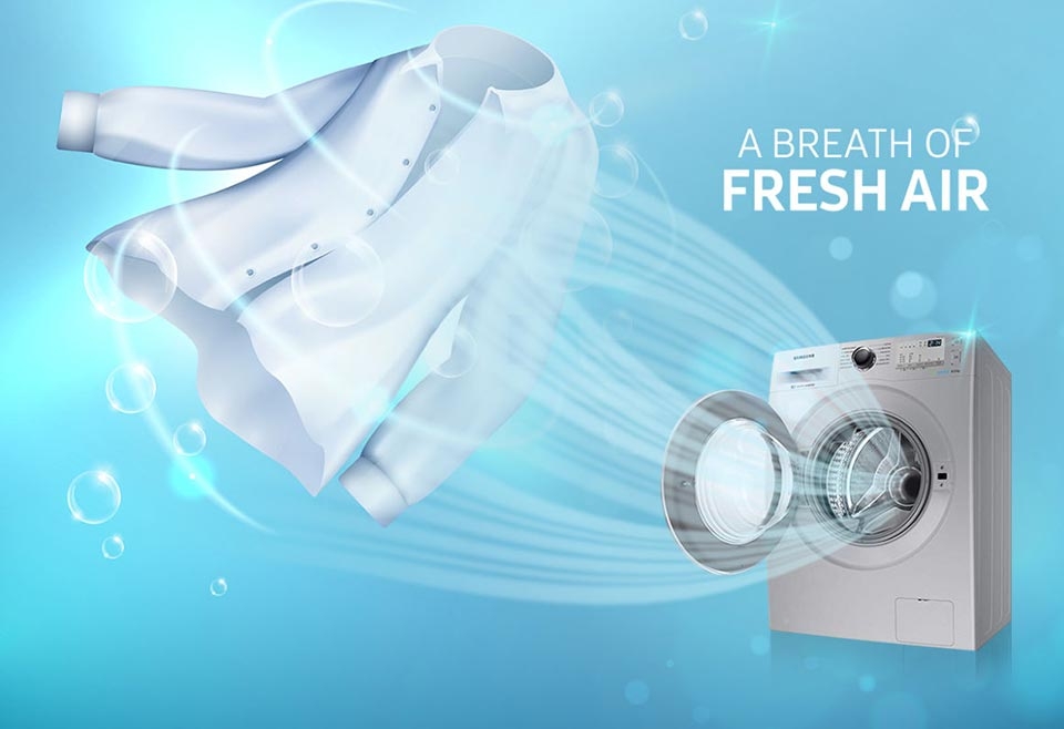 Công nghệ Air Wash là gì? Có nên mua máy giặt có công nghệ này?