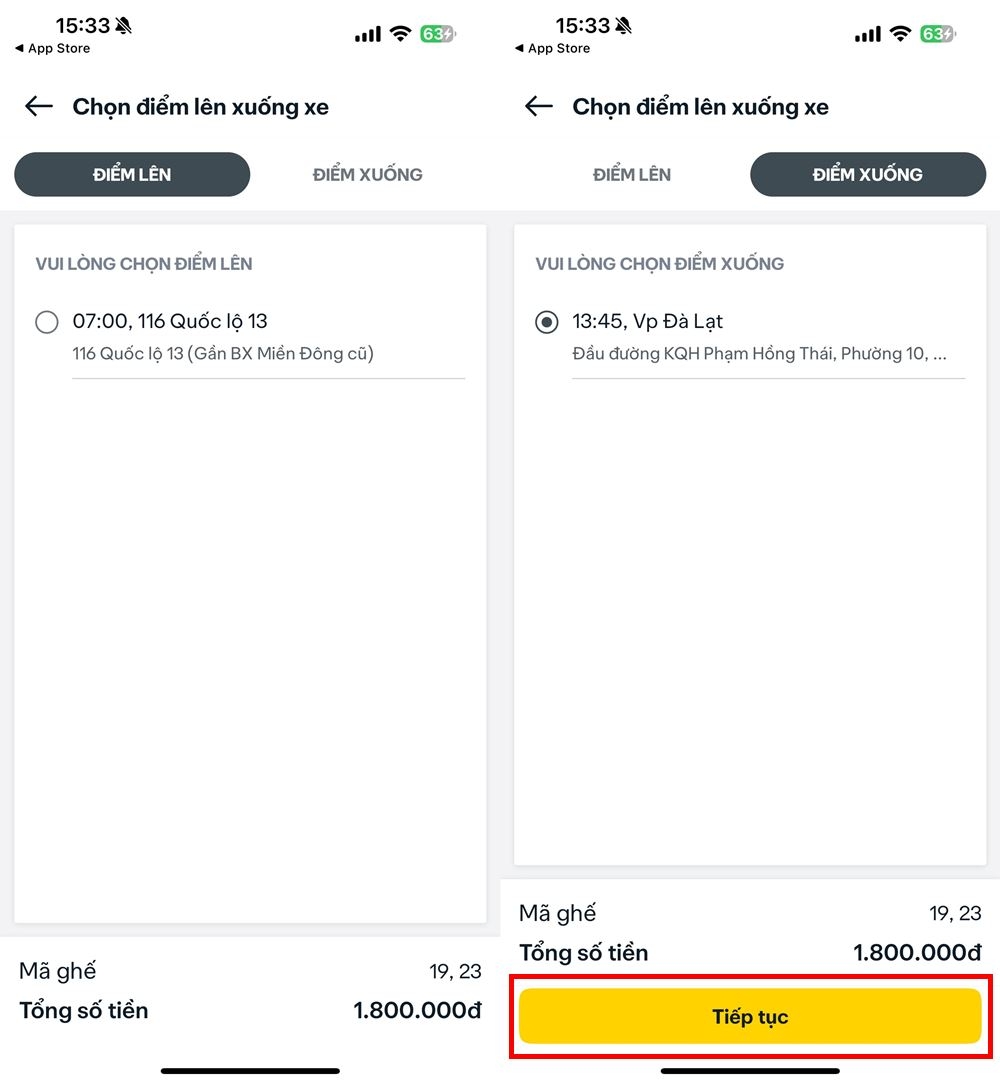 Cách đặt vé xe khách trên ứng dụng Be mà bạn không nên bỏ qua