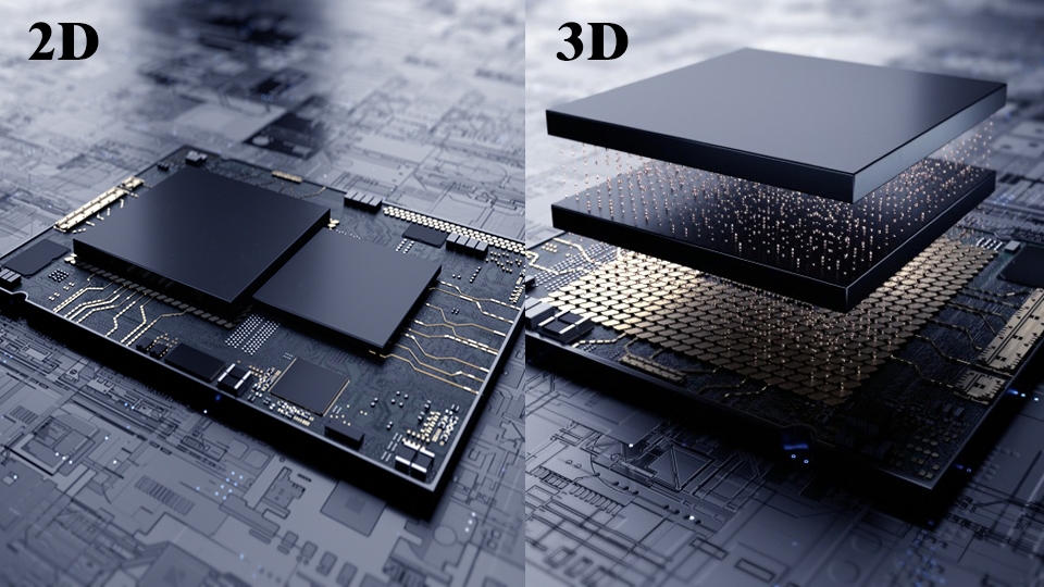 Khám phá X3D - Công nghệ xếp chồng chip đột phá hiệu suất CPU