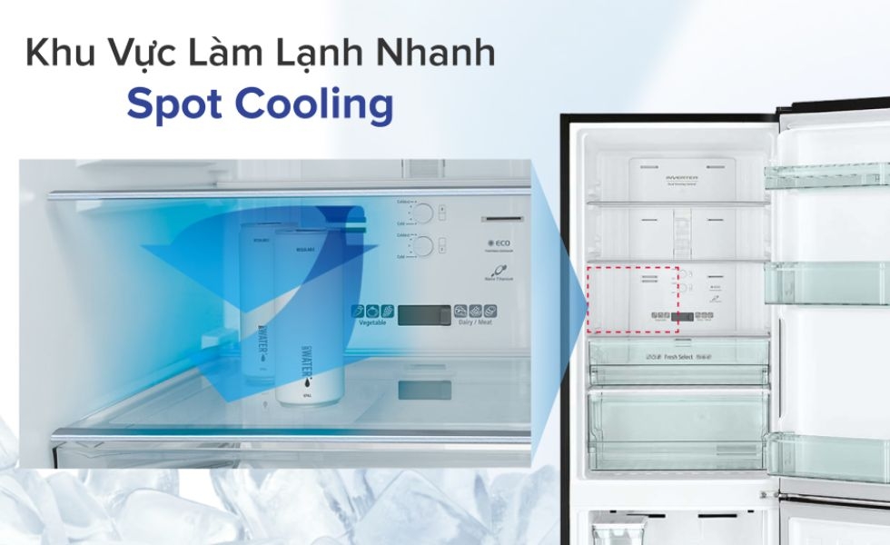 Công nghệ Spot Cooling là gì? 5 Lợi ích trên tủ lạnh Hitachi