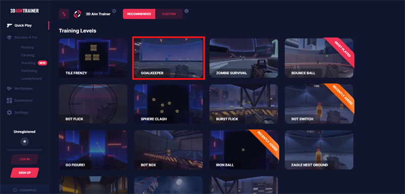 Aim Trainer - Game FPS giả lập để game thủ lên trình bắn súng