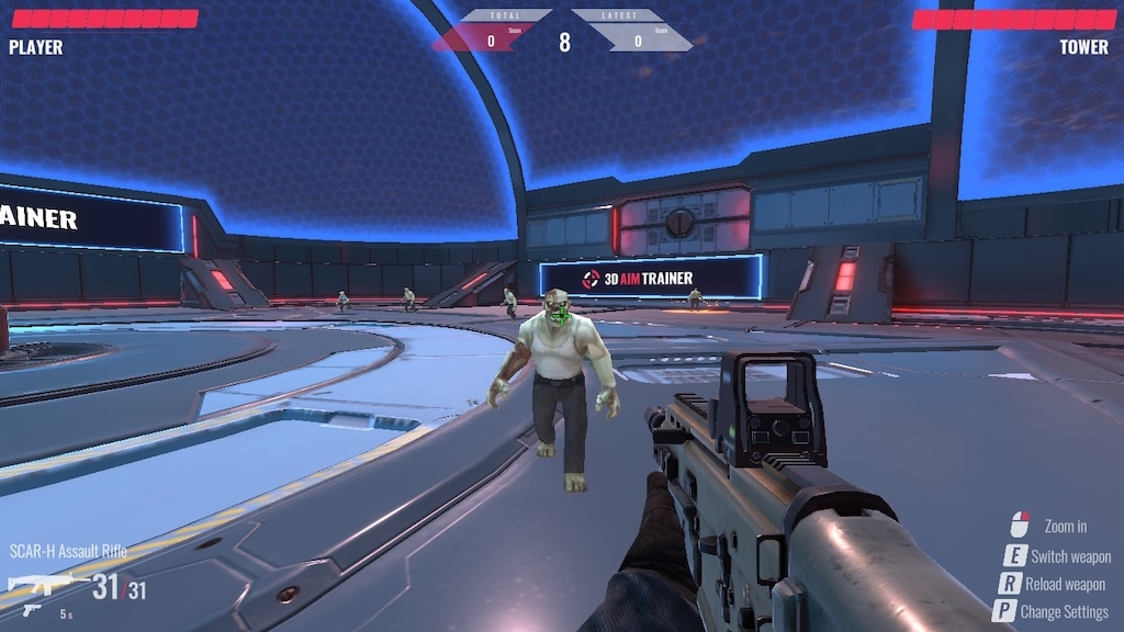 Aim Trainer - Game FPS giả lập để game thủ lên trình bắn súng